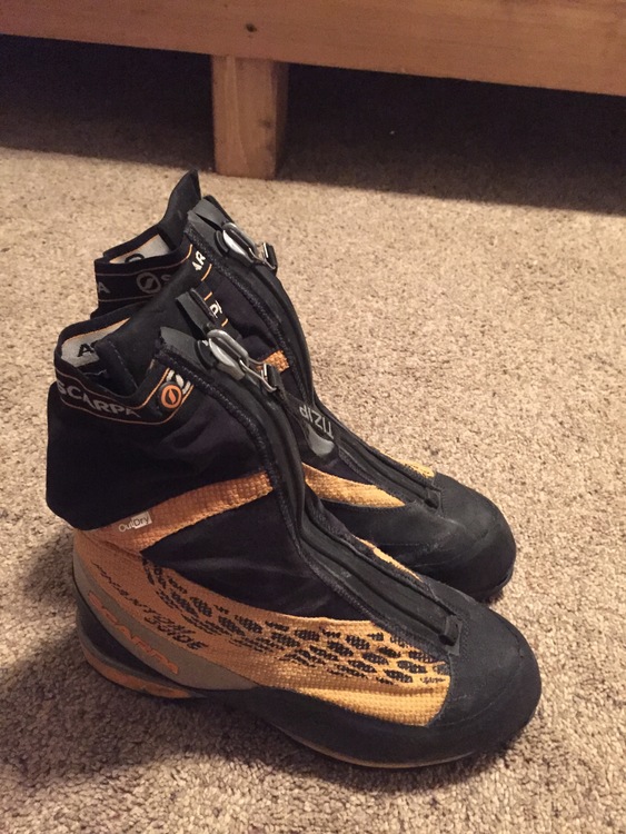 FS: Scarpa Phantom Guide Ice Boots 43 (US 10) (PRICE DROP)