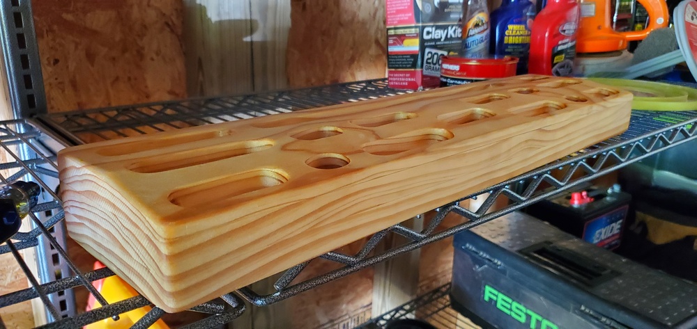 F/S: Hangboard, Beautiful Hand made custom hangboard