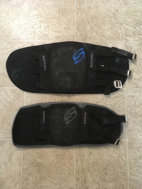 SOLD: Send Knee bar pads