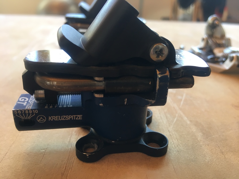 ***SOLD ***Dynafit Speed Radical Toe / Kreuzpitze GT Heels w/ risers ...