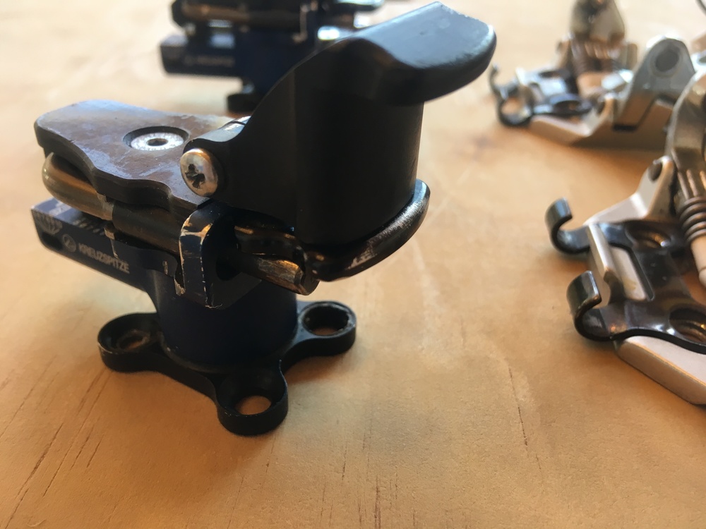 ***SOLD ***Dynafit Speed Radical Toe / Kreuzpitze GT Heels w/ risers ...