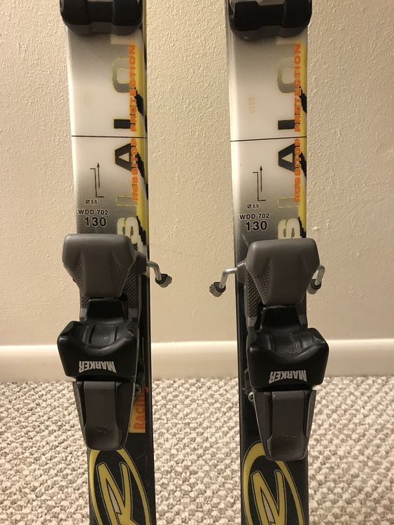 FS: Rossignol 4S Junior Skis w/ Bindings - 130cm