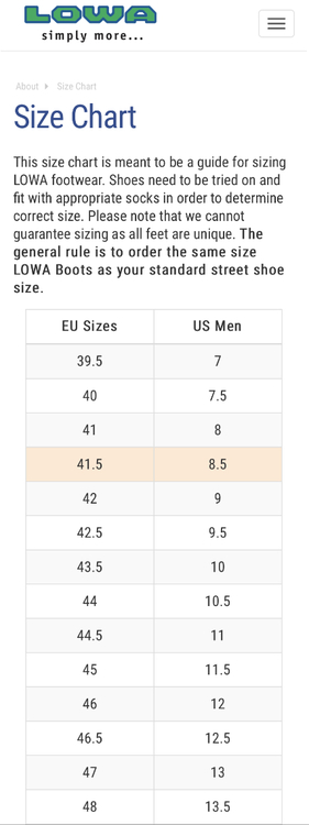 FS: Lowa Fruit Boots