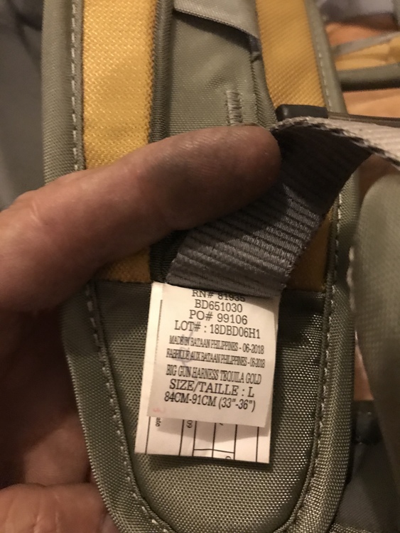 Cams, Big Gun Harness,BD & Sentinel Stoppers