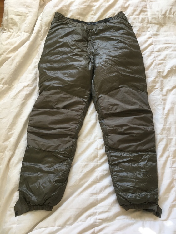 XL men’s patagonia micropuff insulated poly pants