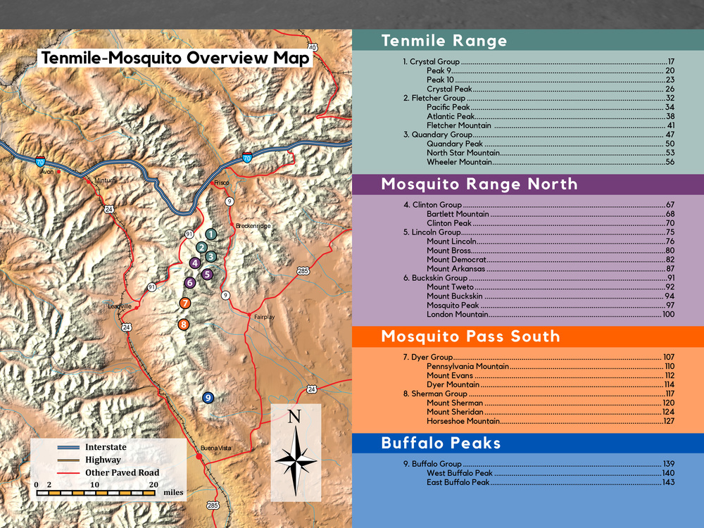 FS: New Book: Colorado's Tenmile-Mosquito Range Mountains: Hikes ...