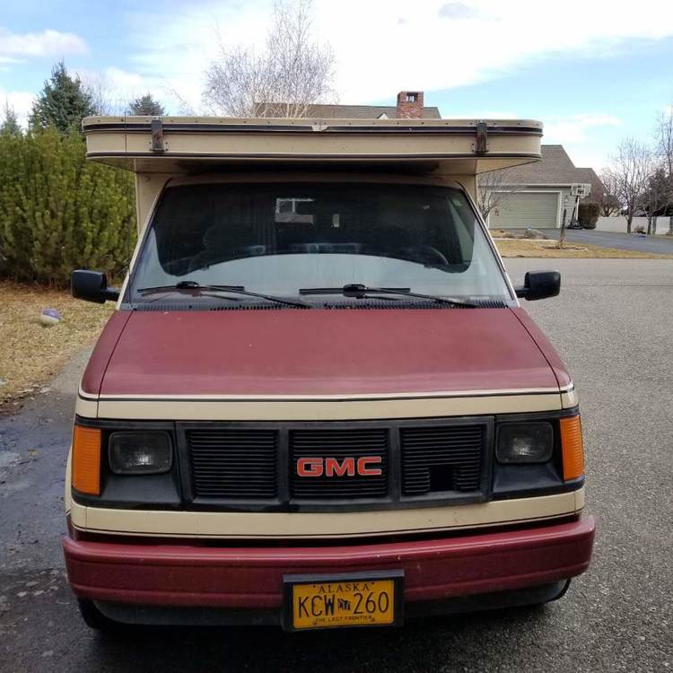 1988 GMC SAF Safari Tiger Campervan, 189,000 Miles, $6500
