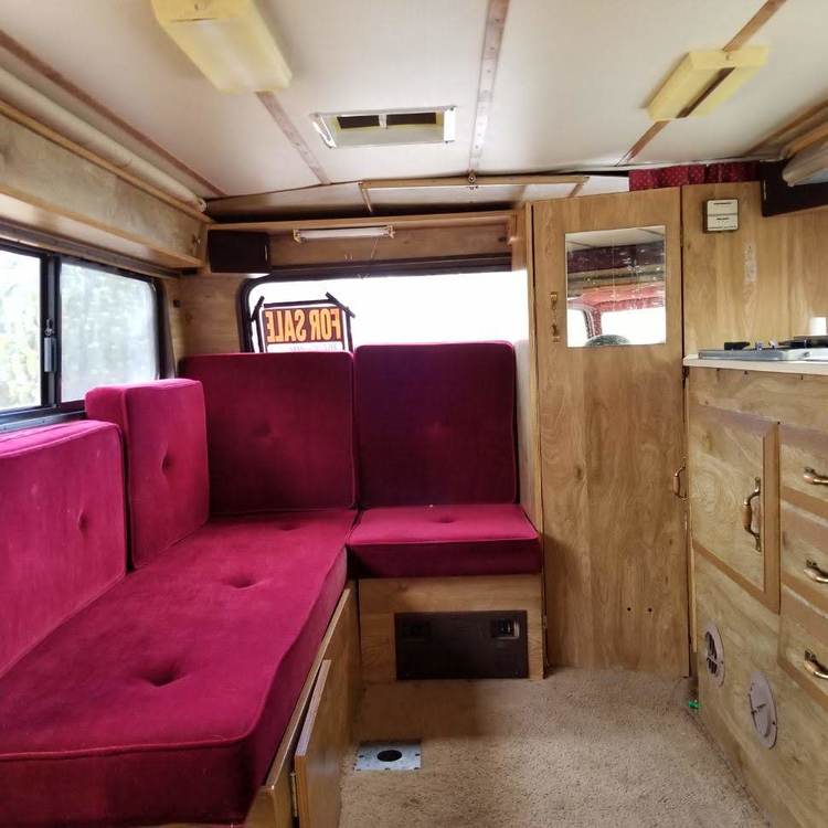 1988 GMC SAF Safari Tiger Campervan, 189,000 Miles, $6500