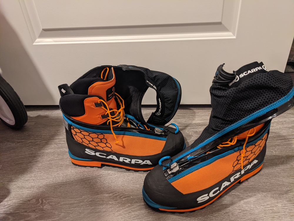 Scarpa Mountaineering Boots - Size 45.5 $350