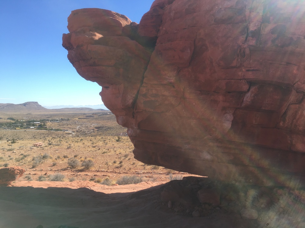 please help Identify this Boulder. Calico hills