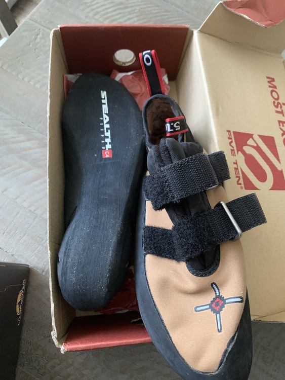 FS: NEW TC PROS and ANASAZI in box with tags, BIG GUN HARNESS, BEAL ESCAPER