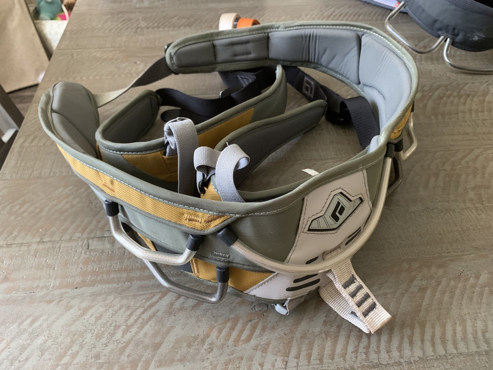 FS: NEW TC PROS and ANASAZI in box with tags, BIG GUN HARNESS, BEAL ESCAPER