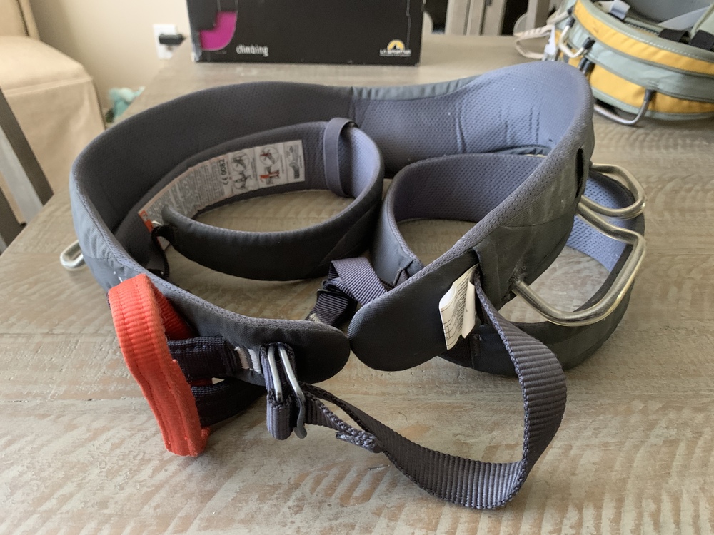 FS: NEW TC PROS and ANASAZI in box with tags, BIG GUN HARNESS, BEAL ESCAPER