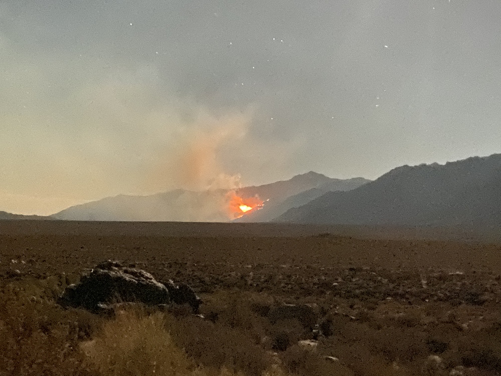 Inyo creek fire - Whitney Portal being evacuated - anyone up there?