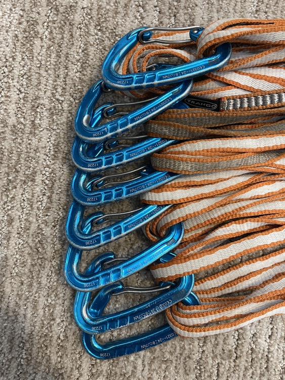 SOLD Trango Phase Alpine Draws (set of 8) $70