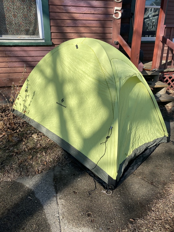 Black Diamond First Light 2P with vestibule