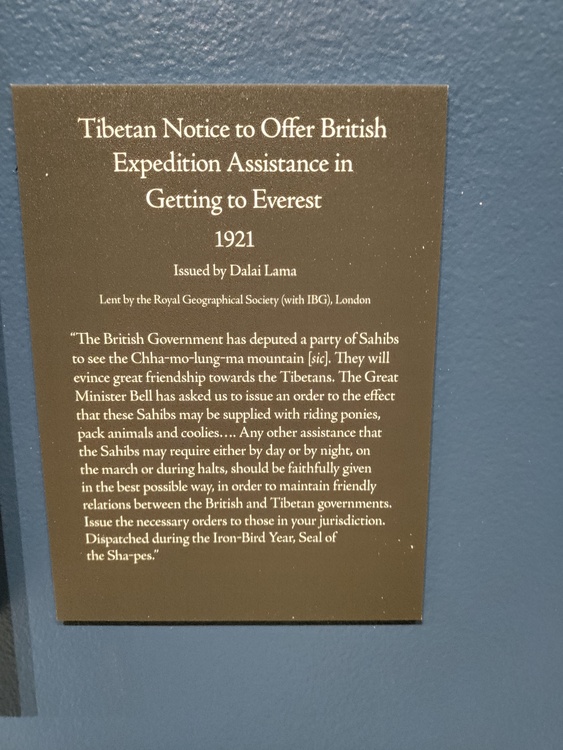 Everest Exhibition and Speakers