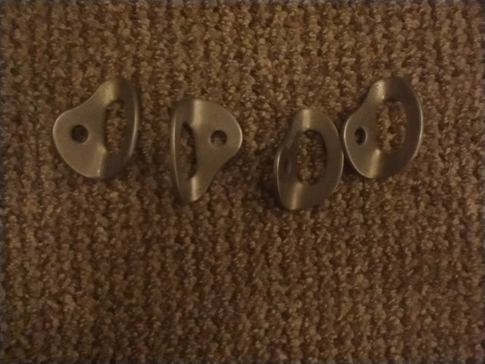 Black Diamond Pitons (Lost Arrow, angle, RURP), Heads, Soft pitons ...