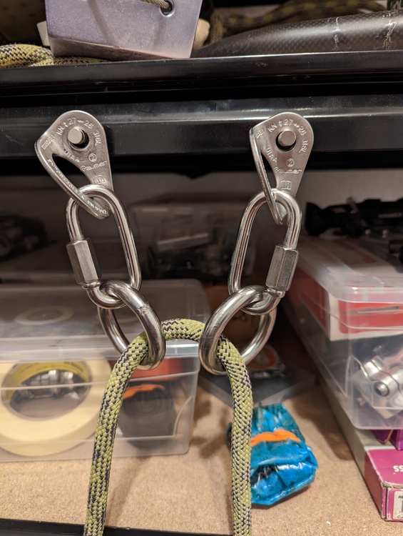 Quick Links for top-rope anchors
