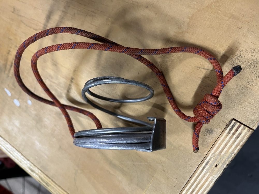 Salewa Sticht Plate + Vintage Carabiners