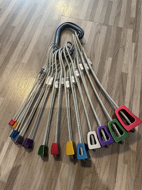 FS - BD stoppers and La Sportiva Kataki's