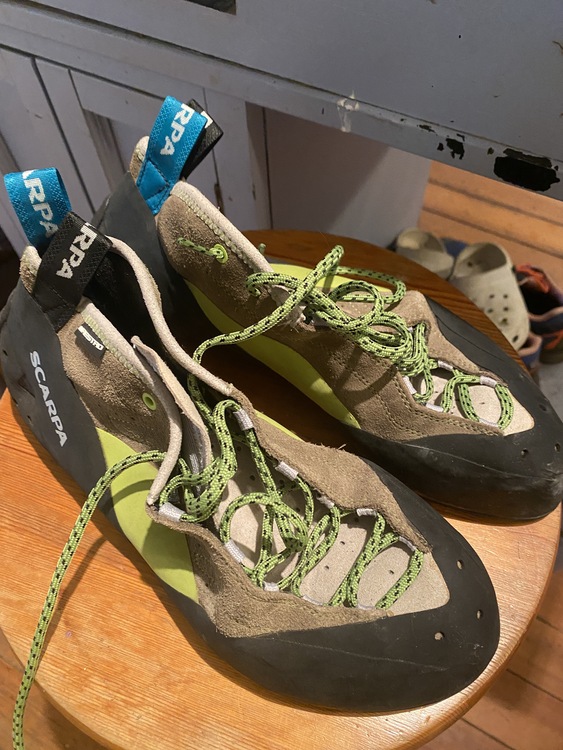 FS: Scarpa Maestro Rock shoes 44