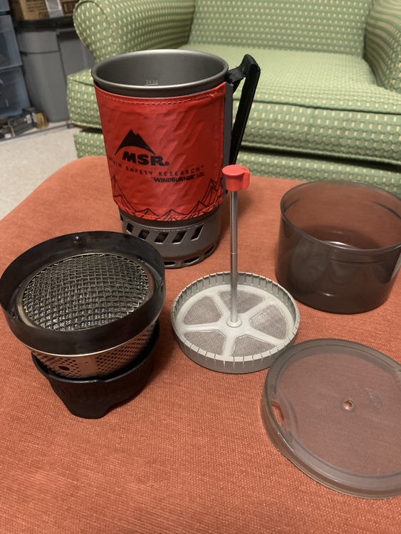 FS: MSR Windburner & Coffee Press