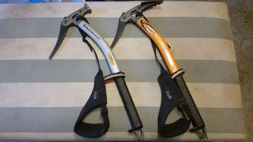 Lots of stuff for sale, BD cams, tricams, ice climbing, packs, gloves ...