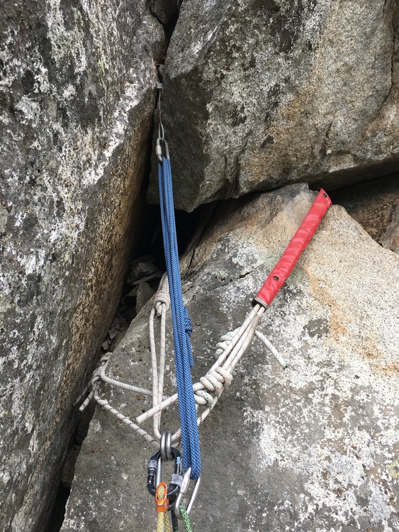 Anchor rebolting ethics -- adding rap bolts where they ought to be