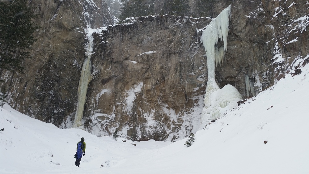 Southfork (Cody) Ice Climbing Map