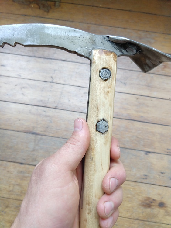 Handmade ice axes
