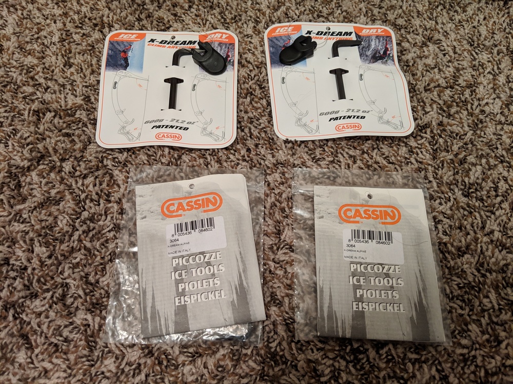 FS: Like New Ice Gear - Cassin/CAMP X-Dream Alpine Ice Tools & Grivel ...
