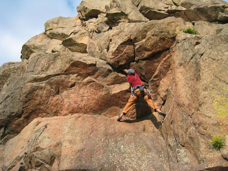 Rock Climb Monster Woman, Boulder Canyon