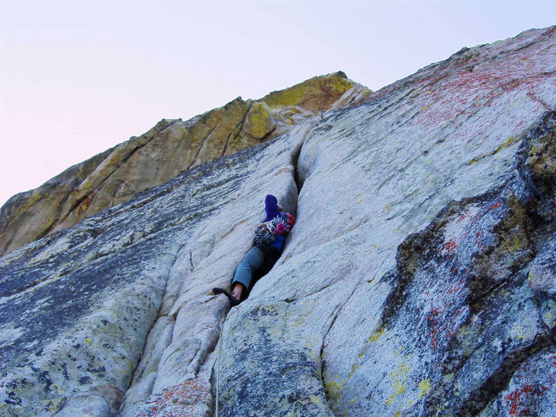 Scotts ass in the notorious offwidth pitch of Travelers. He soon ...