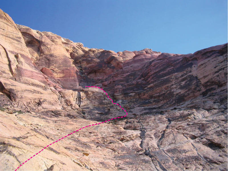 the painted bowls, from the shoulder with the big round boulder. the ...