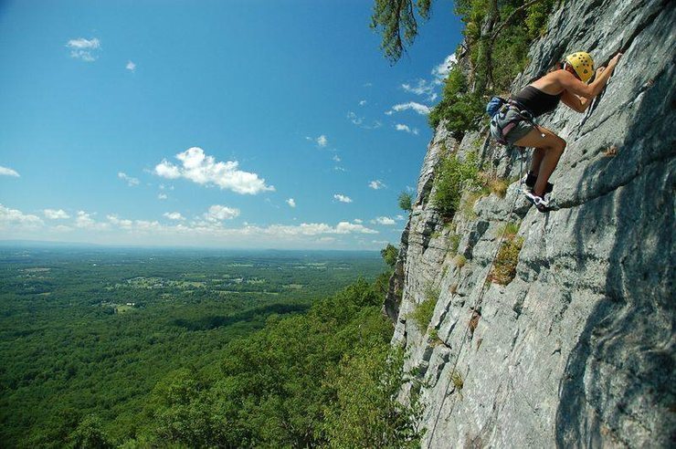 Rock Climb Middle Earth, The Gunks
