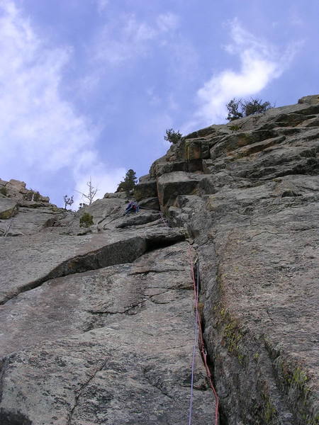 Rock Climb Cajun Capers, Lumpy Ridge
