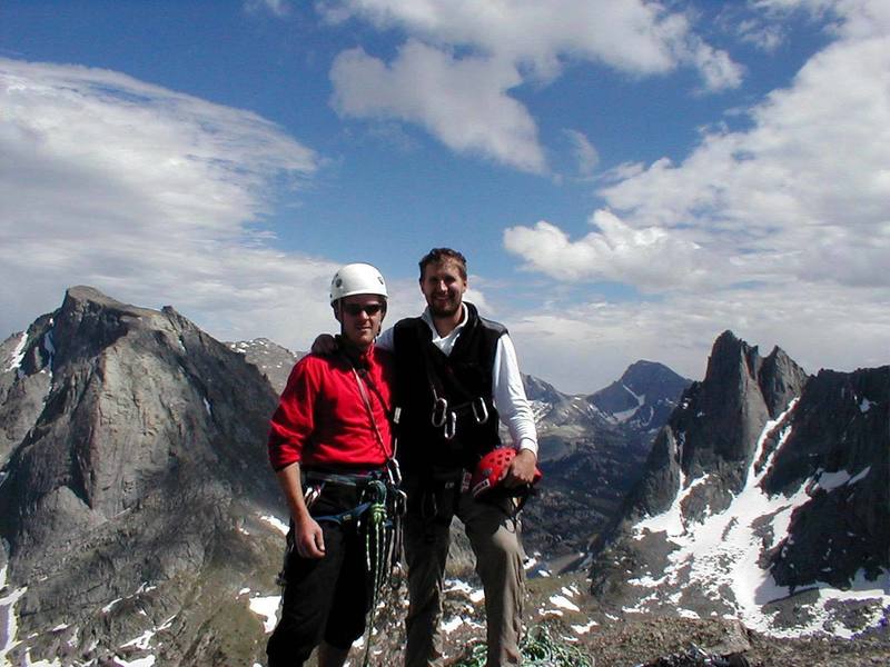 Summit of Pingora in June