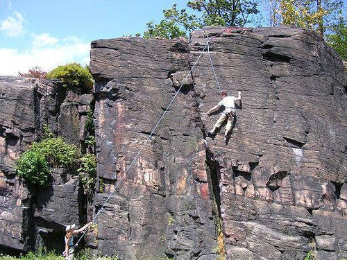 Rock Climb Vegematic, Little Falls