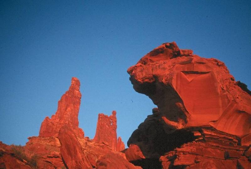 Monster Tower at sunrise