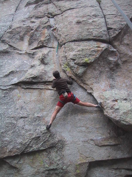 Dougald MacDonald near the start.