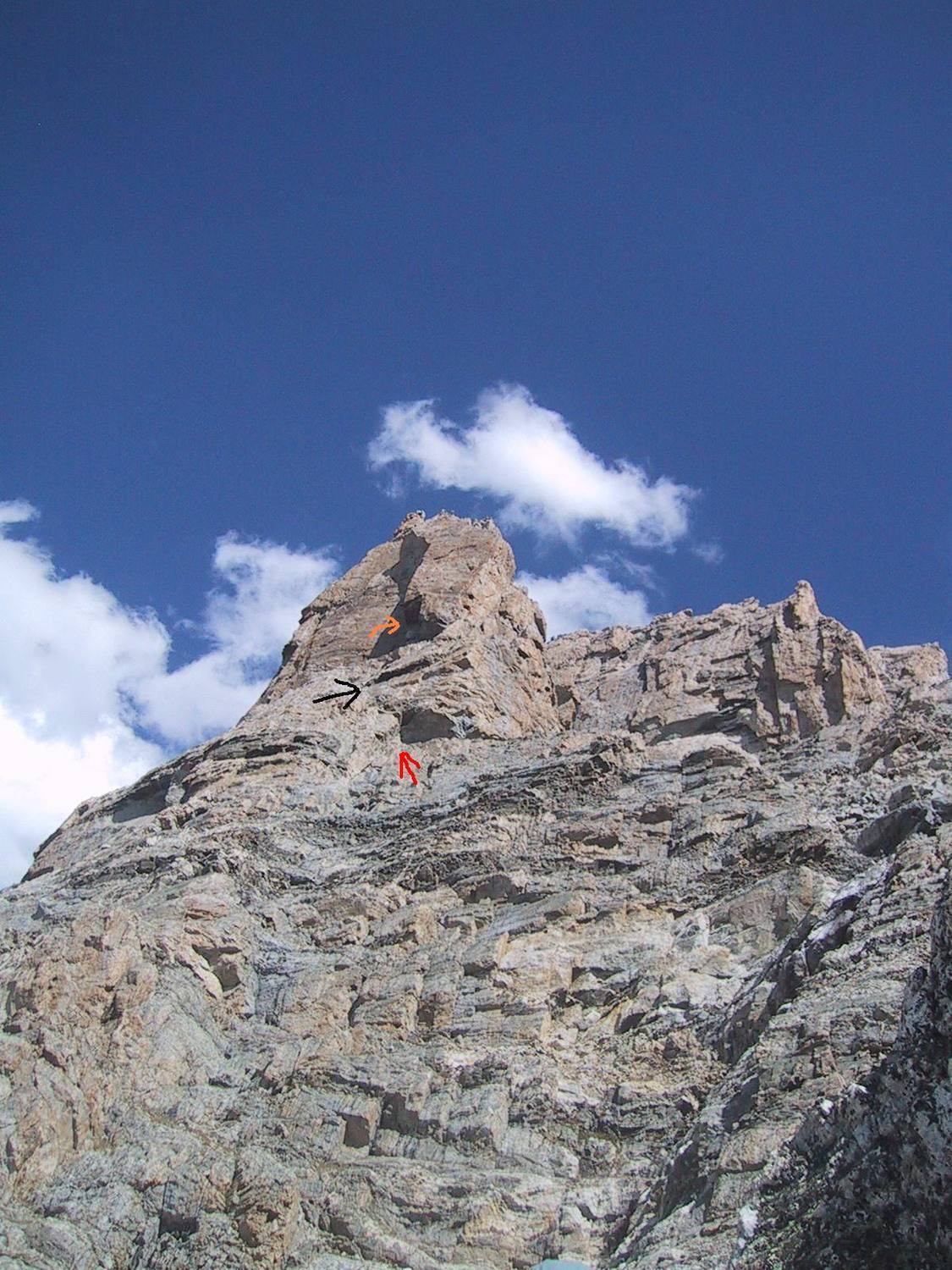 Locator photo. This photo is foreshortened and was taken from a few ...