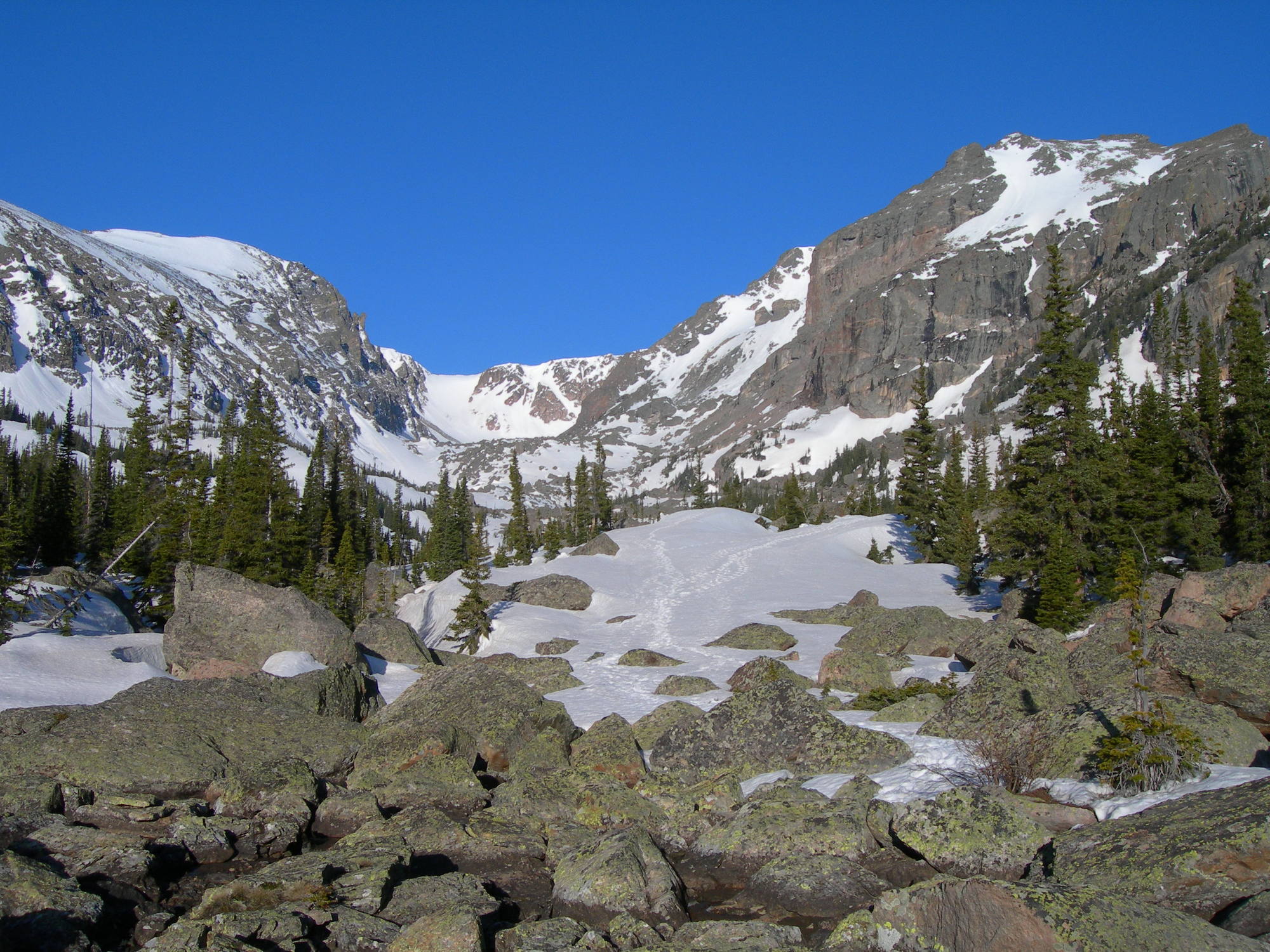 Mid May in Chaos Canyon.