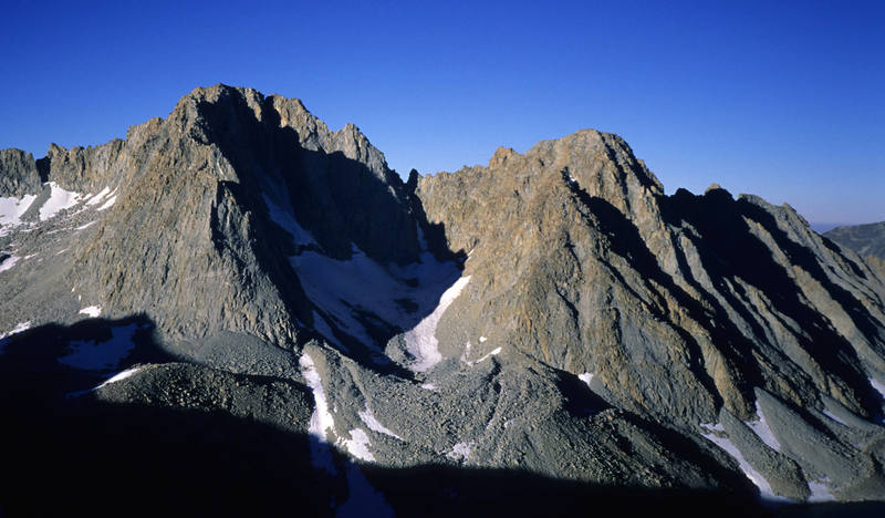 Kris Gorny's picture of Mount Mendel seen from the north (Lamarck Col.)