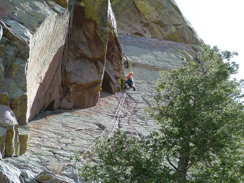 Rock Climb Excitable Boys, Sandia Mountains
