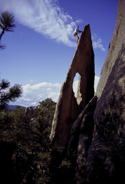 Rock Climbing in Monster North, The Needles Of Rushmore