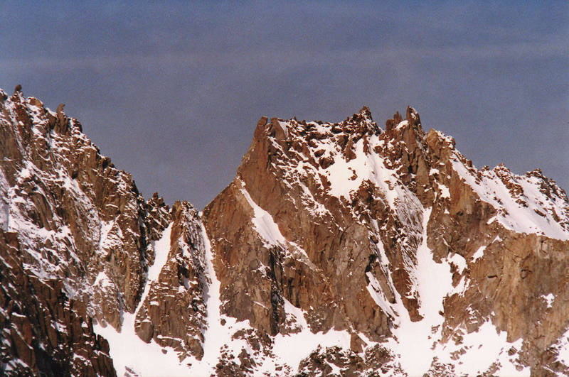 Thunderbolt Peak as seen from the summit of Temple Crag.