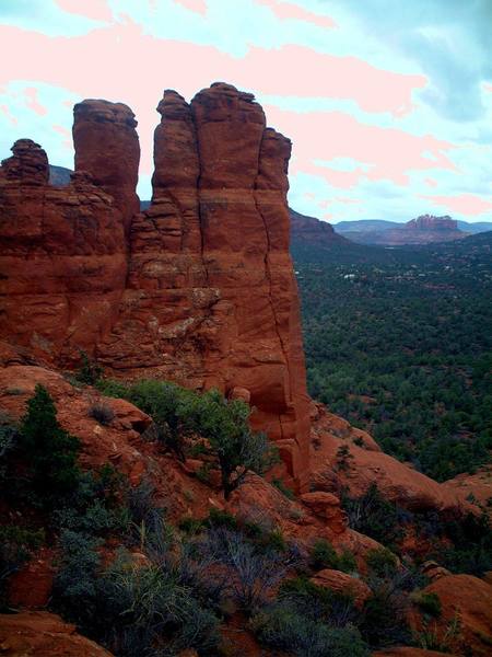 Rock Climb Tenacious Calculus, Sedona Area