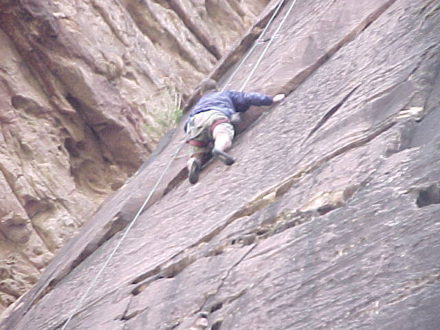 Rock Climb Smears for Fears, Red Rocks
