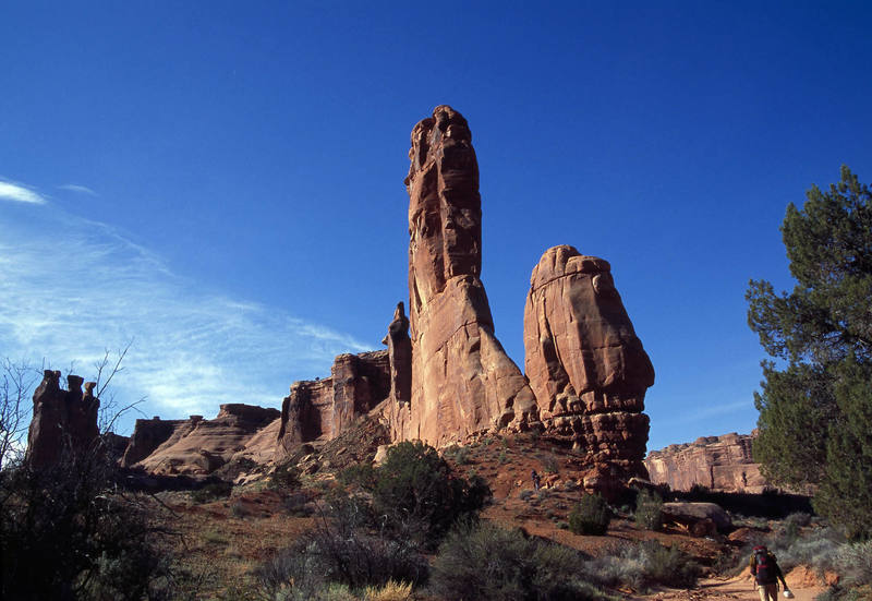 Rock Climbing in The Lamb, Southeast Utah